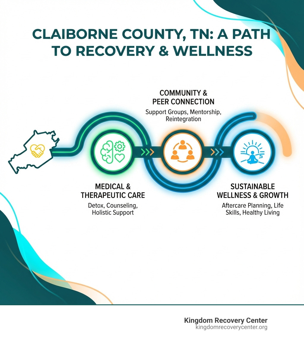 Drug Rehab Claiborne County TN: 5 Steps to Strength